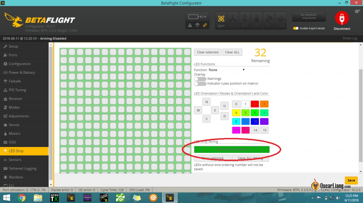 Добавляем RGB светодиоды на коптер и настраиваем их в Betaflight ...